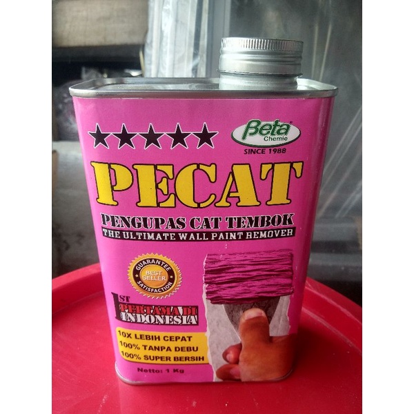 Jual Pengelupas Cat Tembok Pecat 1 Kg | Perontok Cat | Shopee Indonesia