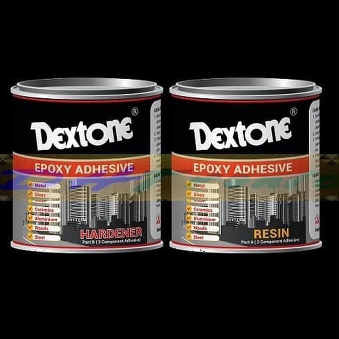 Jual Lem Dextone Epoxy Adhesive 250Gr 1 Set Resin Dan Hardener Dhtron92 ...