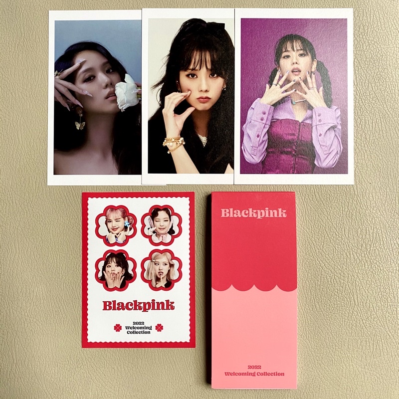Jual BLACKPINK WELCOMING COLLECTION 2022 — jisoo postcard set, to do ...