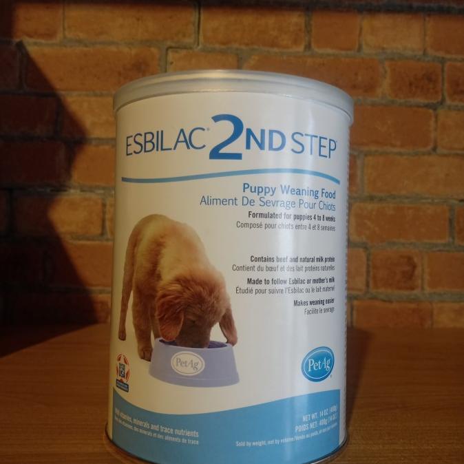 Jual ESBILAC 2ND STEP PUPPY WEANING FOOD 400G | Shopee Indonesia