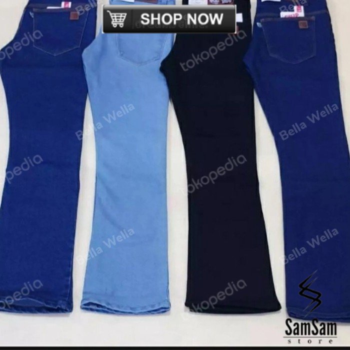 Jual Jeans Cutbray Pria Big Size Jumbo Celana jadul Komprang Besar ...
