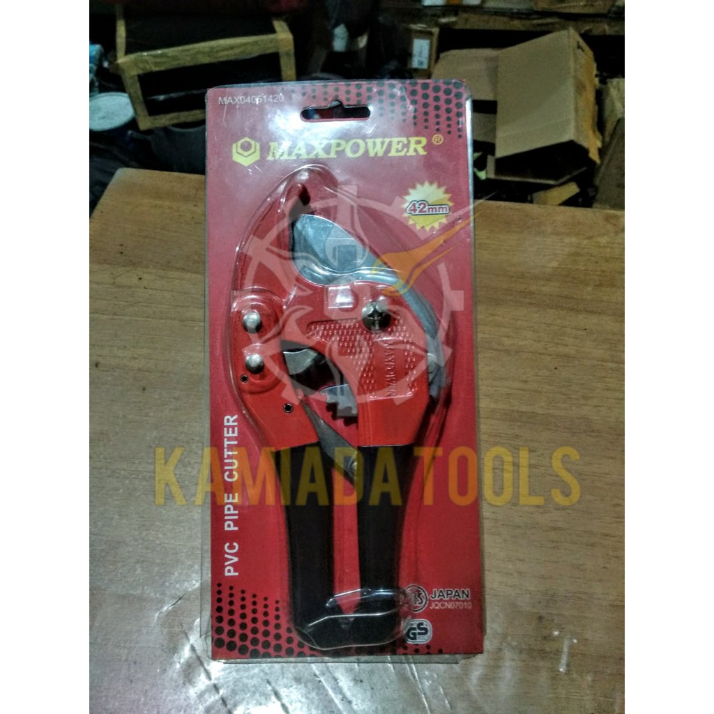 Jual Gunting Pemotong Pipa PVC MAXPOWER/ PVC Pipe CUTTER MAXPOWER ...