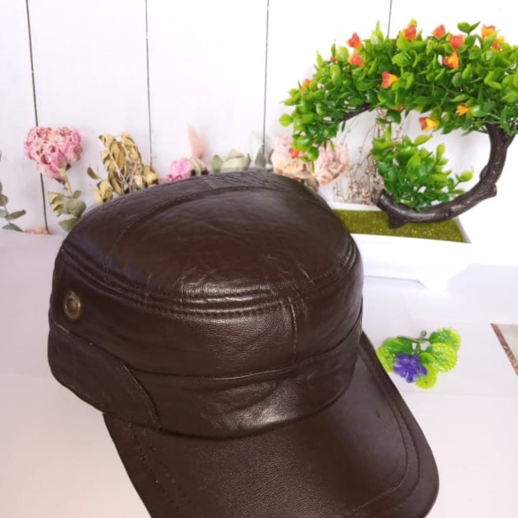 Jual Topi Kulit Asli Topi Model Komando - Topi Komando - Topi Garut ... Jual Topi Kulit Asli Topi Model Komando - Topi Komando - Topi Garut ...