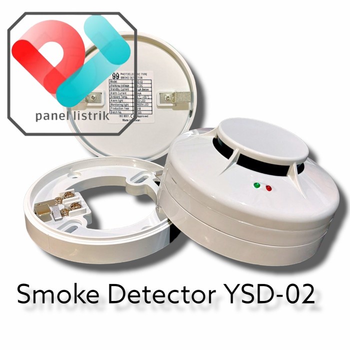 Jual SMOKE DETECTOR YSD-02 PHOTOELECTRIC DETEKTOR MADE IN TAIWAN ...