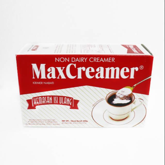 Jual MAX Creamer 500 gram - Krimer Putih Instan | Shopee Indonesia