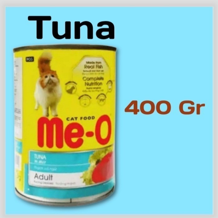 Jual Meo adult Me-o kaleng 400 gram makanan kucing basah wet cat food ...