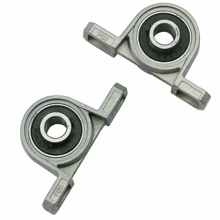Jual Zinc Alloy KP08 8mm Diameter Pillow Block Mounted Ball Bearing ...
