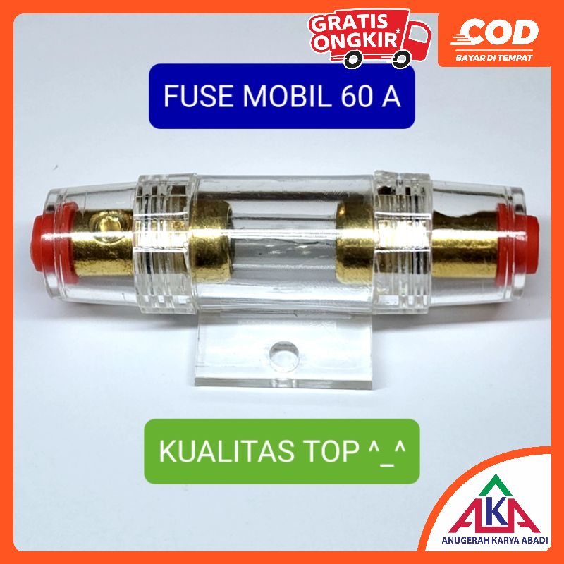 Jual Sekring Audio Mobil 60A Fuse Sekering Audio 60A | Shopee Indonesia