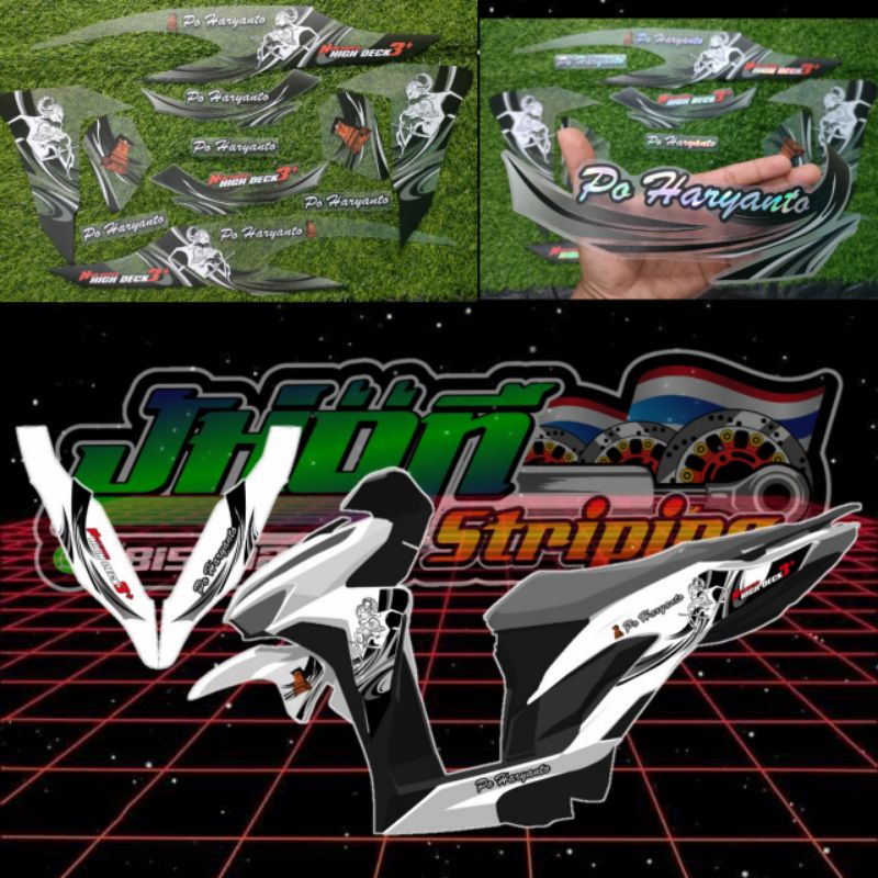 Jual STRIPING STICKER VARIO NEW 125&150 2018-2021 LIVERY BUS PO ...