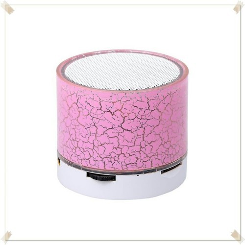Jual Speaker Mini Bluetooth Portabel Retak Lampu Led Music Box | Shopee ...