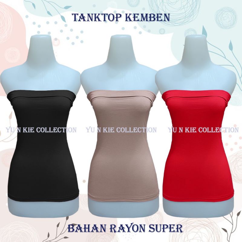 Jual Kemben Wanita tengtop bahan rayon super Longtroso Dalaman Kebaya ...