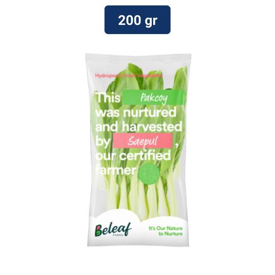 Jual Beleaf Farms Pakcoy Hidroponik 200 gr | Shopee Indonesia