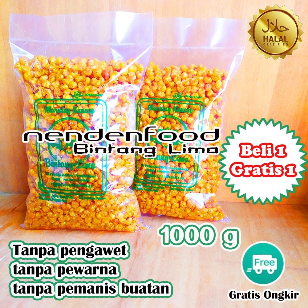 Jual CEMILAN MARNING JAGUNG MAKANAN RINGAN CAMILAN SNACK KILOAN 1000 g ...