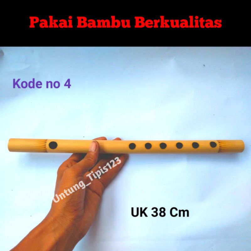 Jual Seruling bambu dangdut suling sunda 6 dan 4 lubang Tradisional | Shopee Indonesia
