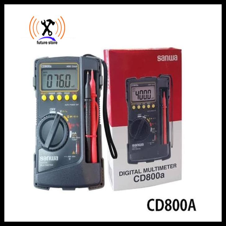 Jual Multitester Original Sanwa Cd800A Digital Multimeter Cd800 A ...