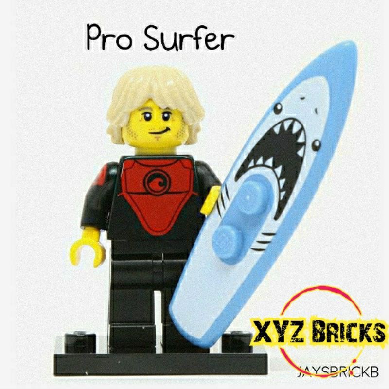 Jual LEGO 71018-1 Series 17 - Pro Surfer Minifigure | Shopee Indonesia