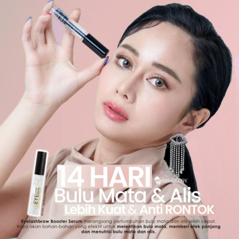 Jual Ms Glow Eyelash & Eyebrow Serum ( Booster Serum ) | Shopee Indonesia