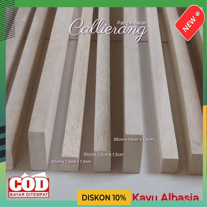 Jual Lis Kayu Albasia Isi 8 Batang | Shopee Indonesia