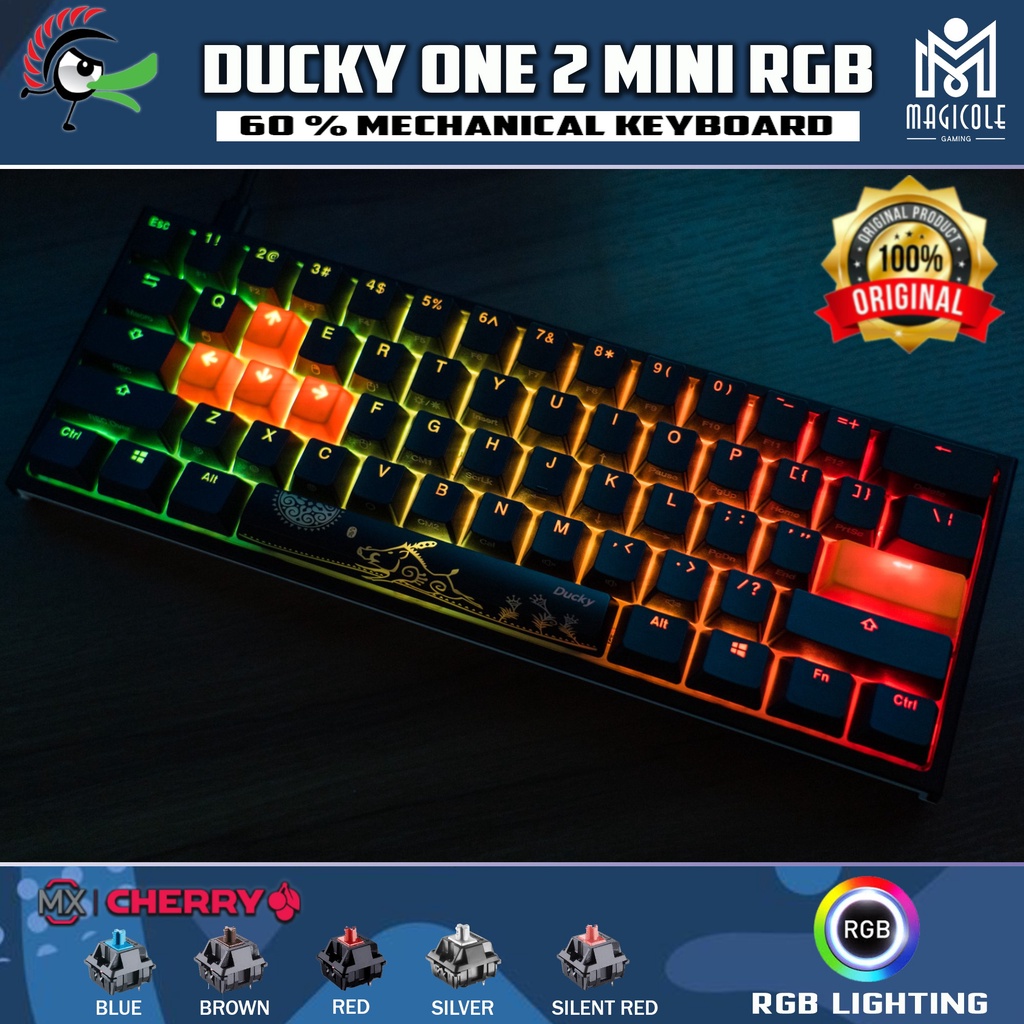 Jual DUCKY ONE 2 MINI 60% MECHANICAL KEYBOARD | Shopee Indonesia