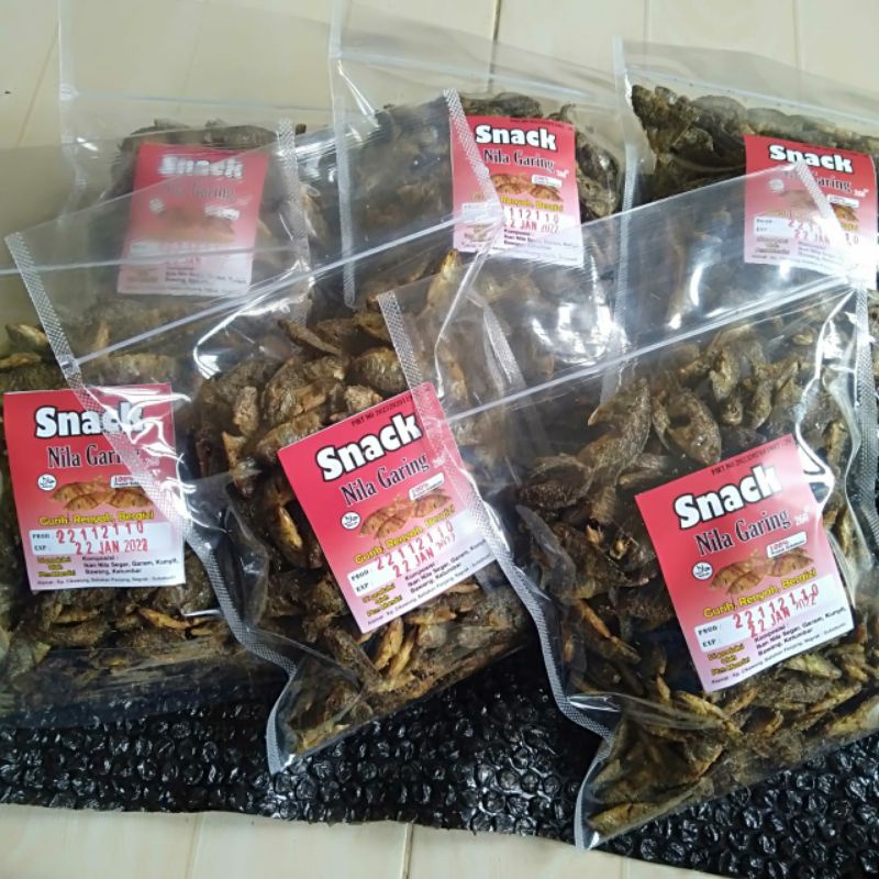 Jual Baby fish nila krispi garing tanpa tepung | Shopee Indonesia