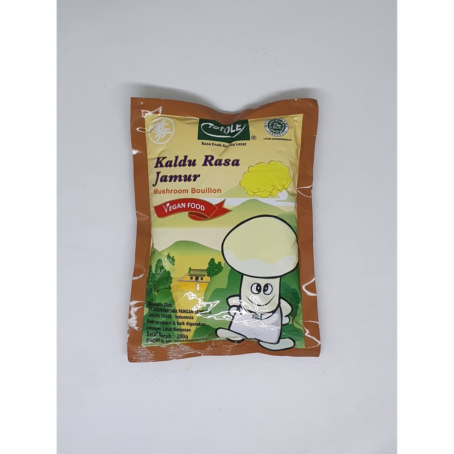 Jual Totole Kaldu Jamur Vegetarian - Penyedap Rasa Non MSG Vege Halal ...