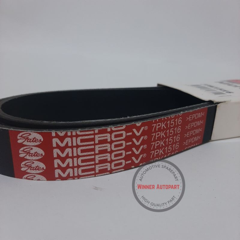 Jual FAN BELT / V-BELT TOYOTA HILUX INOVA DIESEL ASLI GATES 7PK1516 ...