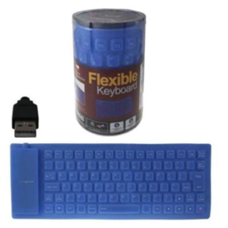 Jual Keyboard Flexibel Karet Anti Air | Shopee Indonesia