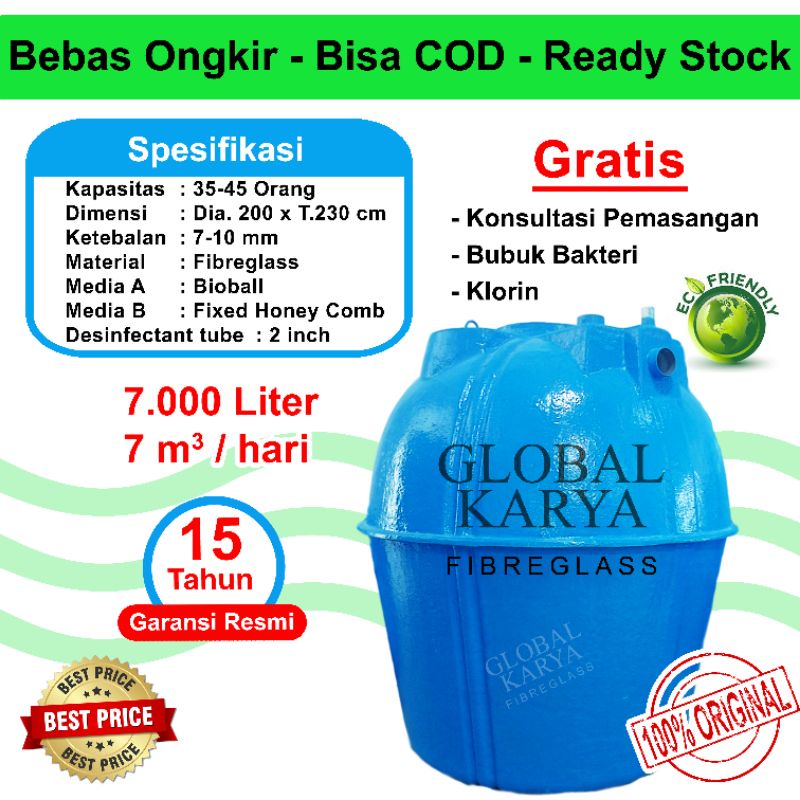 Jual Septictank Bio Filter 7000 Liter - Bio Septic Tank - Biosung ...
