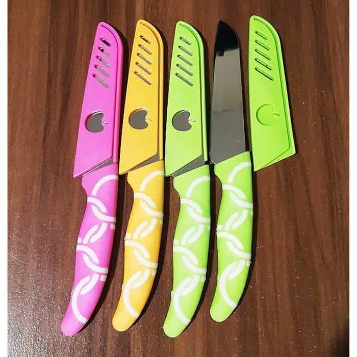 Jual Pisau Buah Pisau Apel Sayur Stainless Steel Pisau Dapur | Shopee ...