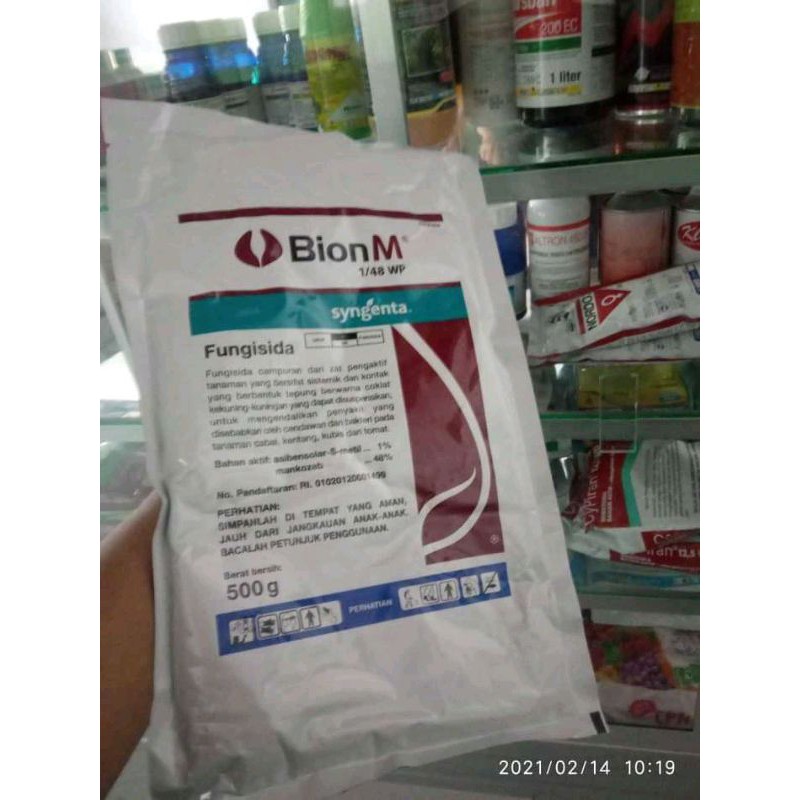 Jual Fungisida Bion M 1/48 WP 500 gram | Shopee Indonesia