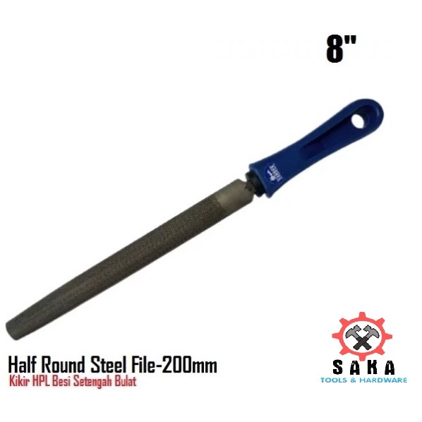 Jual Kikir Besi Kikir HPL Kikir Parut Setengah Bulat Half Round Files 8 ...