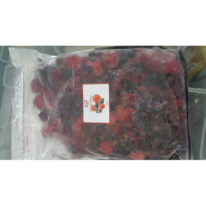 Jual ENAK IQF Mixberries/ IQF Mix Berries/ Frozen fruits/Berries ...