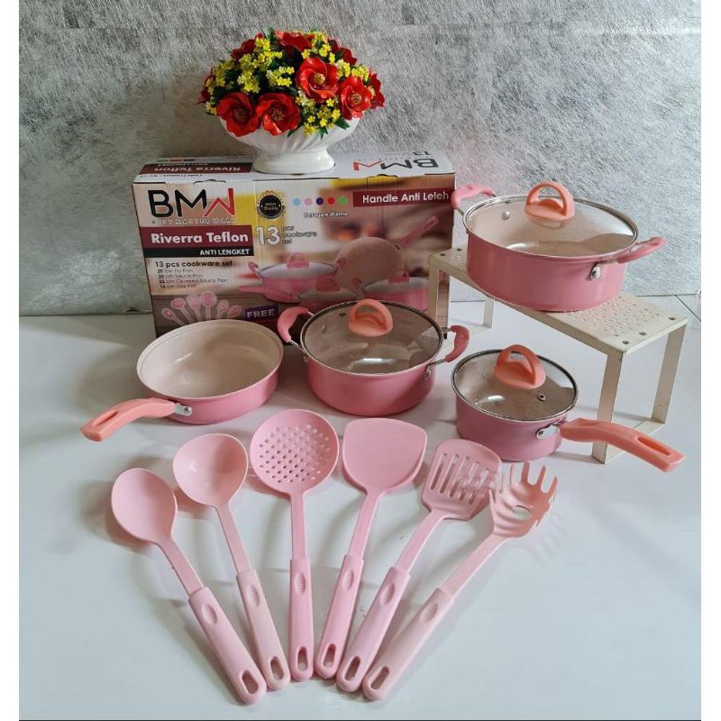 Jual Panci Set Cookware 13 Pcs | Shopee Indonesia
