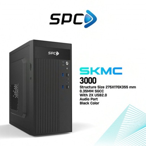 Jual Casing SPC SKMC Series - mATX Computer Case Included PSU 450Watt ...
