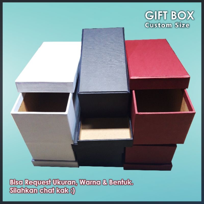 Jual Bisa Custom / Gift Box / Giftbox / Kotak Kado / Hard Box / Hardbox / Hampers / Kotak Hadiah ...