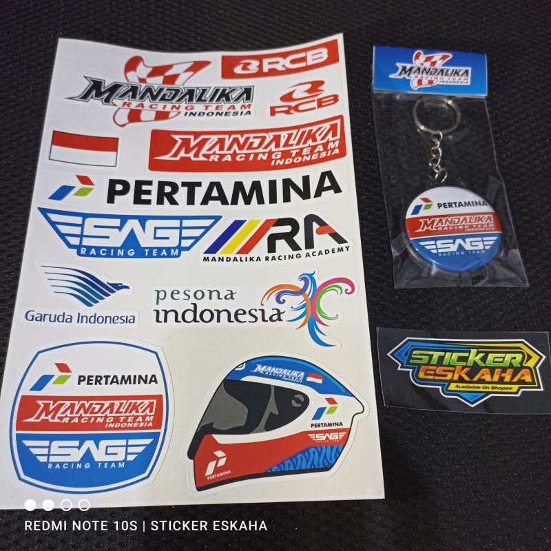 Jual Stickerpack Mandalika Stiker Moto GP | Shopee Indonesia