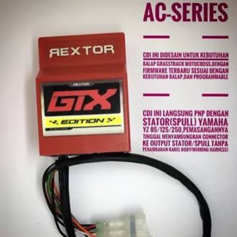 Jual cdi rextor racing gtx AC yamaha yz 125 ktm garansi 1 tahun free ...