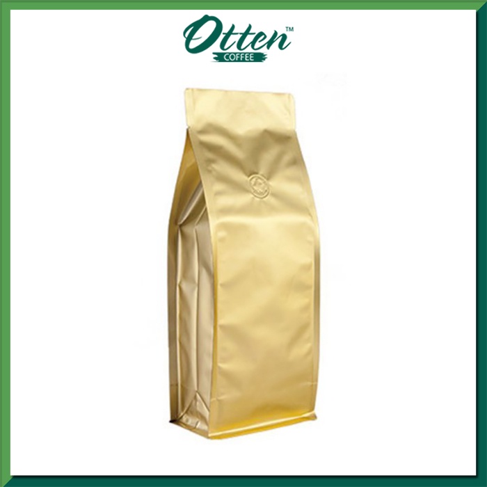 Jual Coffee Bag 500G Box Pouch Gold (10pcs) - Kemasan Biji / Bubuk Kopi ...