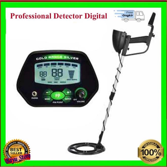 Jual Alat Deteksi Logam Emas Metal Gold Silver Professional Detector ...