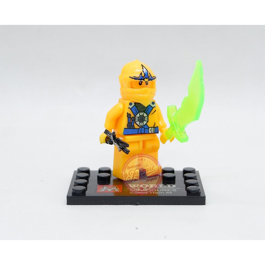 Jual Mainan anak lego / brick Roboman Super Ninja Kuning Murah | Shopee ...