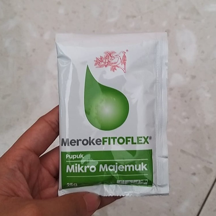 Jual Pupuk Mikro Majemuk Meroke Fitoflex MerokeFitoflex 25 g Nutrisi ...