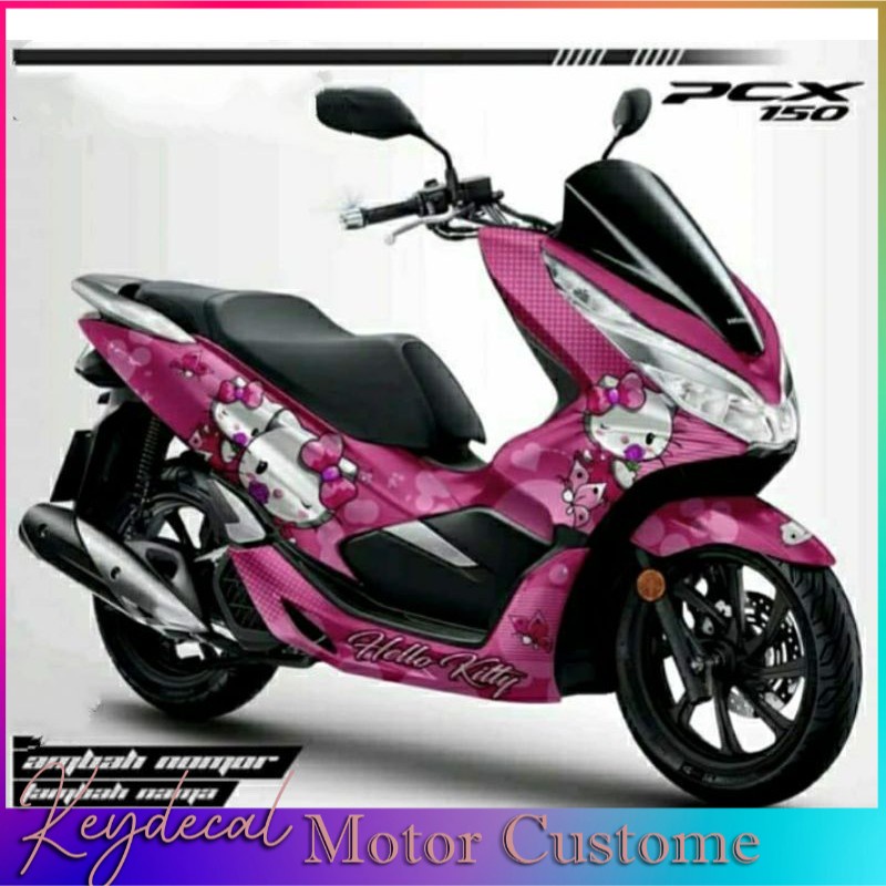 Jual stiker pcx Decal motor pcx full body Striping pcx laminasi glossy ...