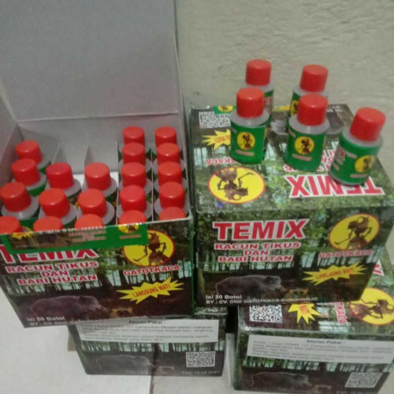 Jual TEMIX BOTOL RACUN TIKUS DAN BABI HUTAN 15gr | Shopee Indonesia