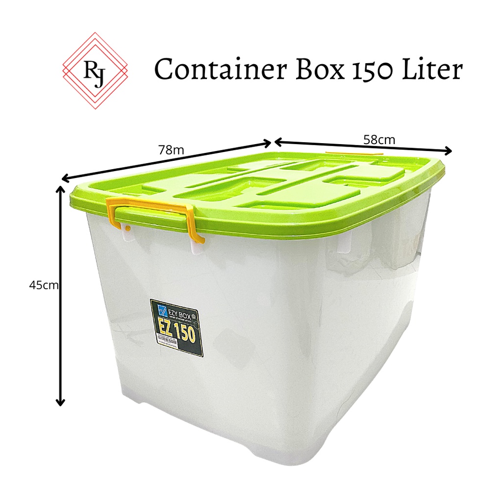 Jual Container Box CB 150 Liter / Kotak Box Multifungsi / Box Roller ...