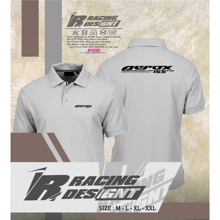 Jual Poloshirt / Kaos Polo Yamaha Aerox 155 vva Terbaru Kualitas Distro -Sandangmurah | Shopee ...