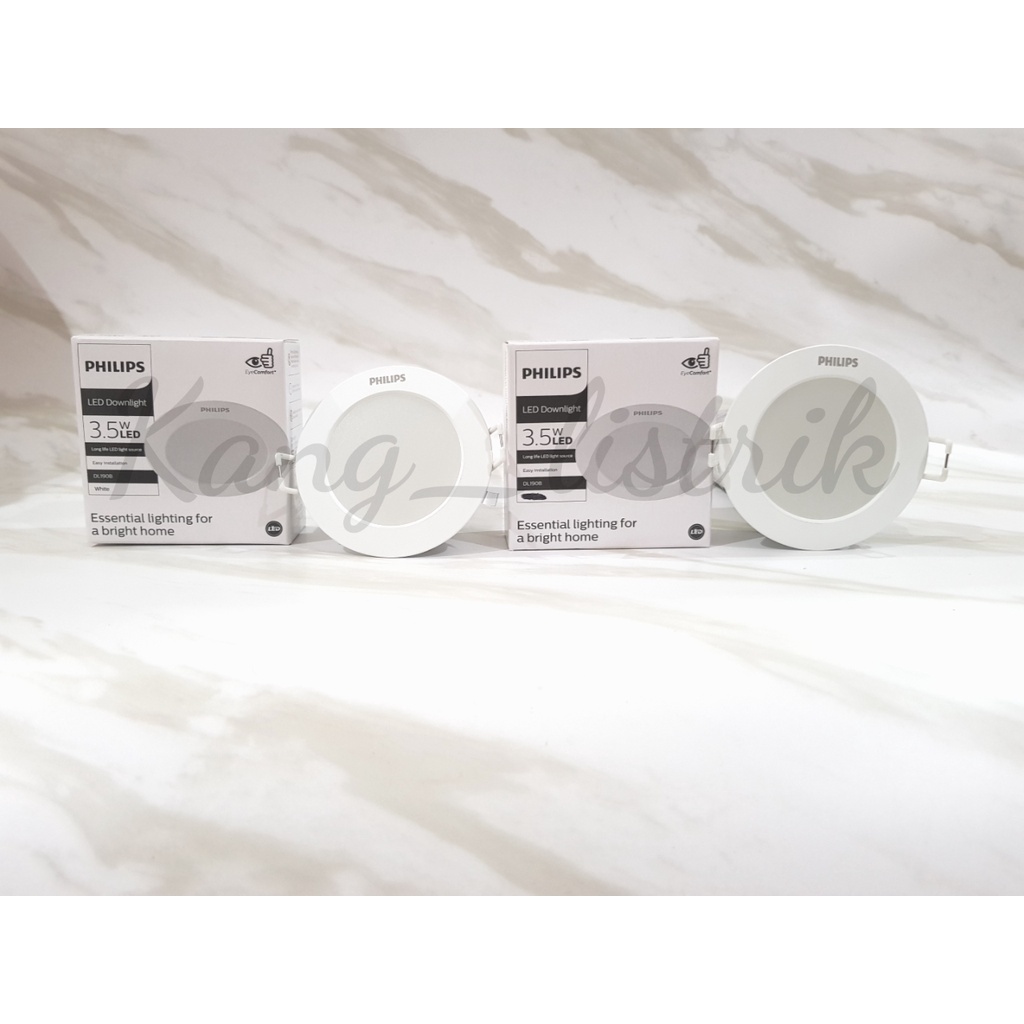 Jual Lampu LED Downlight Philips DL190B Eridani 3,5Watt / PHILIPS ERIDANI 3,5W | Shopee Indonesia