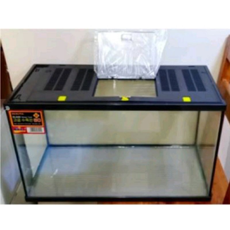 Jual Aquarium Reptil Nikita 60cm M + Tutup (Grab/Gojek) | Shopee Indonesia