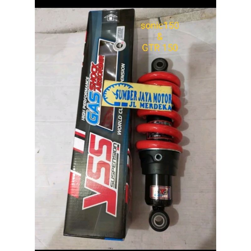 Jual monoshok Sonic dan Honda GTR 150 YSS DTG original . shok YSS Sonic ...