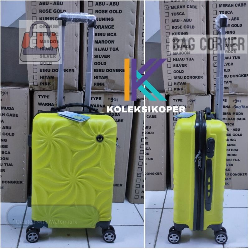 Jual BagCorner - Koper Import Polo Viber ABS Kuning ukuran Kabin 20 ...