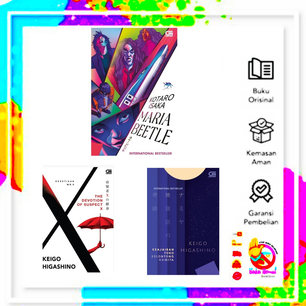 Jual NOVEL Maria Beetle..Kotaro Isaka & Megumi Osuga | Shopee Indonesia